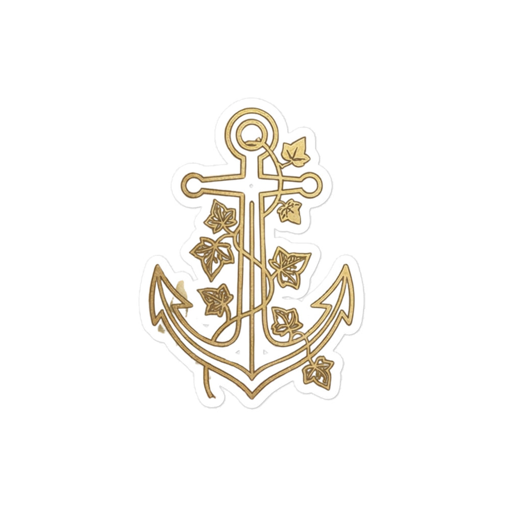 Anchor & Ivy Sticker — Symbol of Loyalty, Strength & Connection | Wate ...